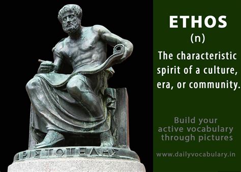 Ethosn The Characteristic Spirit Of A Daily Vocabulary Facebook