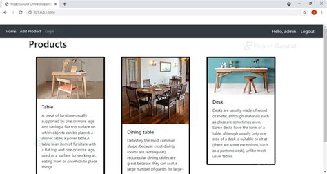 How To Create An E Commerce Website With Python Django Project Gurukul