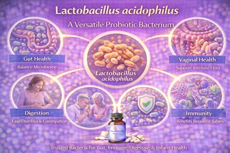 Lactobacillus Acidophilus Probiotic What It Is What Research Is