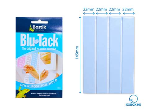 Bostik Blu-Tack The Original Reusable Adhesive 波士膠 藍寶貼/白寶貼 – XOBOX.HK