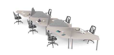 Triangle Study Desks Mod Design