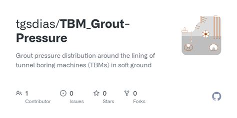 Github Tgsdiastbmgrout Pressure Grout Pressure Distribution Around