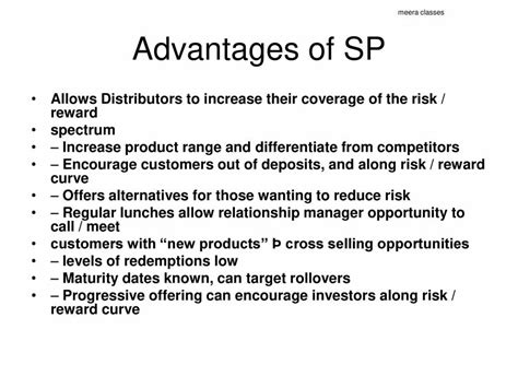 Structured Deposit Powerpoint Slides Learnpick India