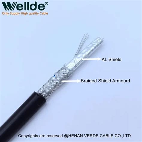 Rs485 1 Pair 2 Core 24awg 22awg Shielded Audio Video Signal And Power