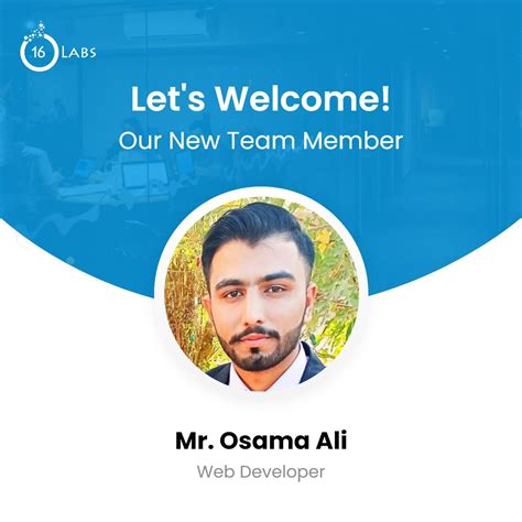 O16 Labs On Linkedin Welcome Celebration Hiring Developer O16