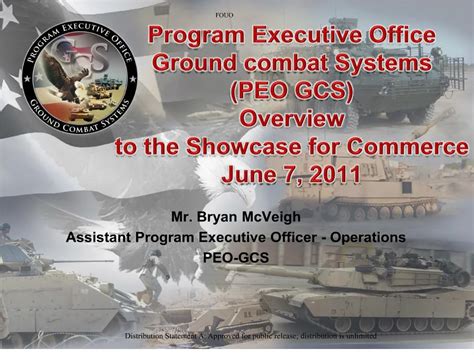 Ppt Program Executive Office Ground Combat Systems Peo Gcs Overview