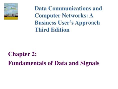 Ppt Data Signals Analog And Digital Concepts Powerpoint Presentation Id9373393