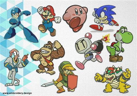 Classic Video Game Characters