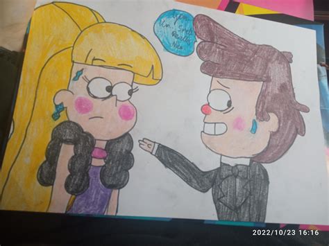 Gravity Falls Dipper And Pacifica Before Dance By Elma100 On Deviantart