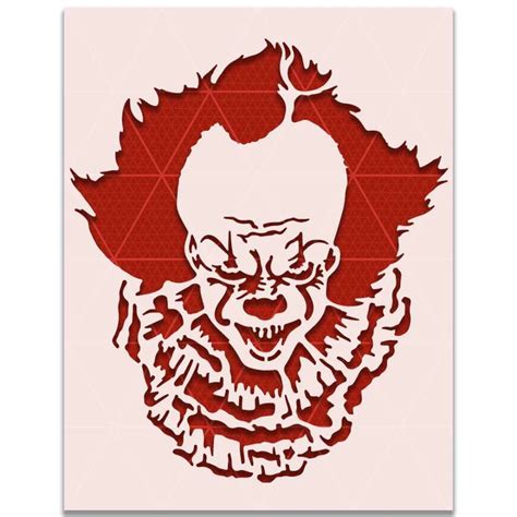 Free Printable Pennywise Stencil Plan Your Year Easily