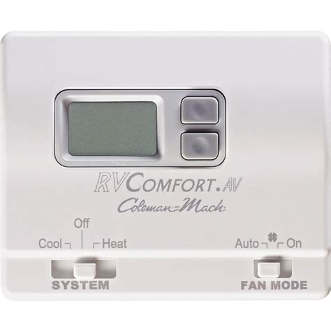 Coleman Mach Heat Cool 24vac Digital Wall Mount Thermostat