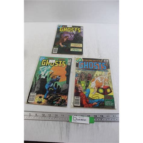 3 Dc Ghosts Comics Bodnarus Auctioneering