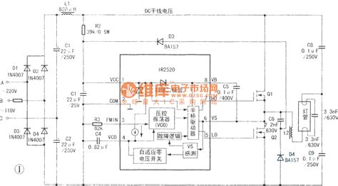 Self Adapting Zero Voltage Switching Electron Ballast Electricalequipmentcircuit Circuit