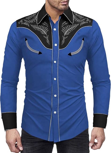Camisa Vaquera De Manga Larga Con Botones Para Hombre Lafc The Wild