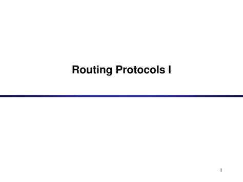 PPT Routing Protocols I PowerPoint Presentation Free Download ID 3763199