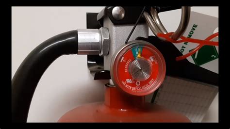 How To Check A Fire Extinguisher Gauge Youtube
