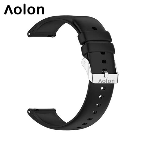 Aolon Original Watch Band Silicone Strap For Smart Watch Foom Lite Mm Shopee Malaysia