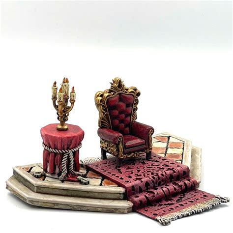 3d Printable Throne Room Trifolium Estate By Antigone Miniatures