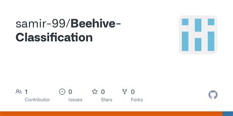 Github Samir 99beehive Classification