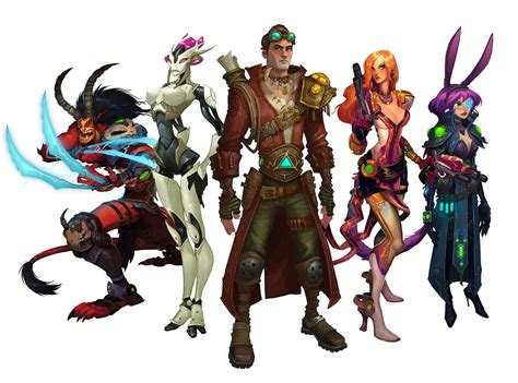 Wildstar Concept Art And Characters