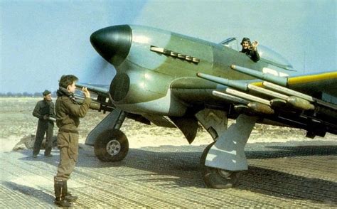 Hawker Typhoon Wwii Ground Attack Aircraft Rweirdwings