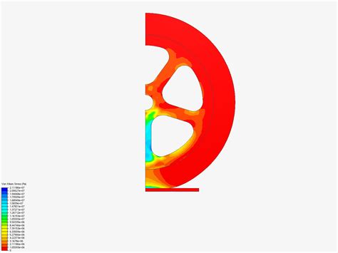 Tutorial Nonlinear Analysis Of A Wheel By Palgador Simscale