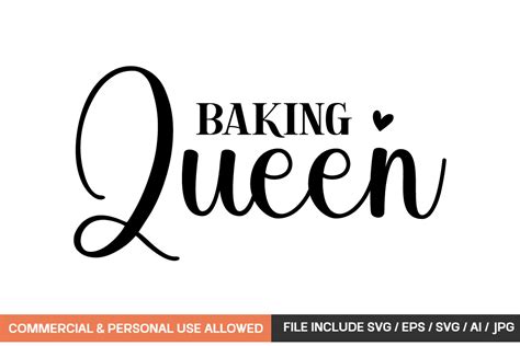 Baking Queen Graphic By Gatewaydesign · Creative Fabrica