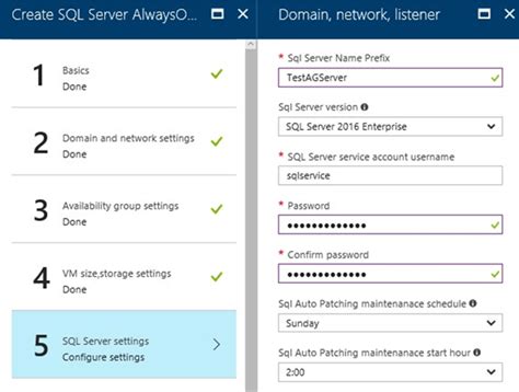 Sql Server Alwayson Availability Groups Using An Azure Template