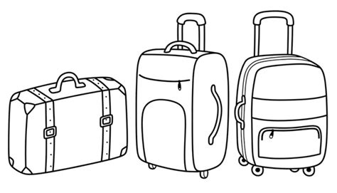 Categoría «dibujo De Maleta De Imágenes Fotos De Stock E