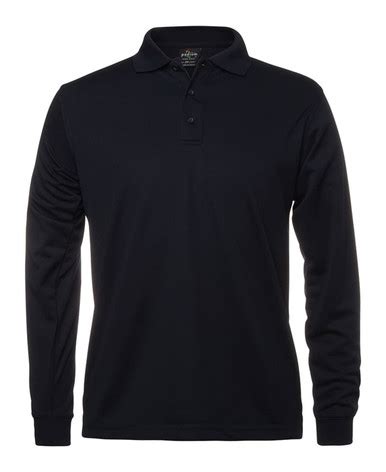 Podium Long Sleeve Poly Polo Splash Alley