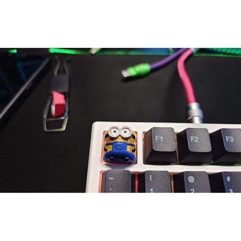 Minion Keycap Minion Keyboard Button Artisan Keycap Custom Keycap