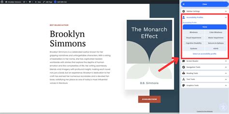 Testing Accessibility Sidebar With Divi 5