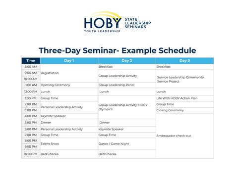 Schools Hoby Youth Leadership