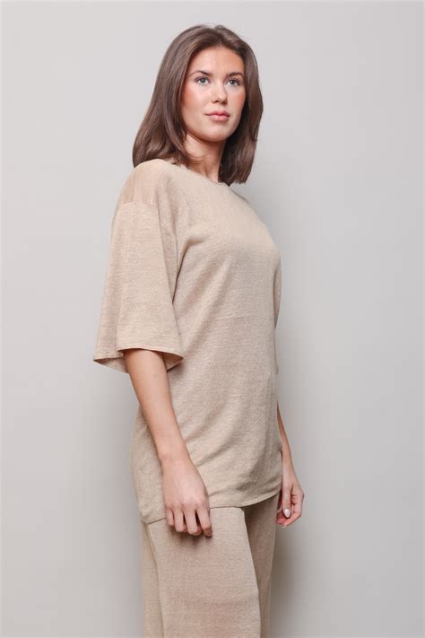 Calime Knitwear Sesame Fico Gävle