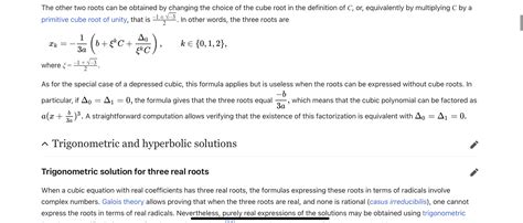Calculus Understanding The General Cubic Formula Changing The Choice Of A Cubic Root