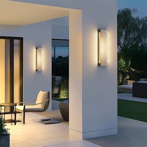 Rectangular Outdoor Wall Light M328 Wall Lights Simig Lighting