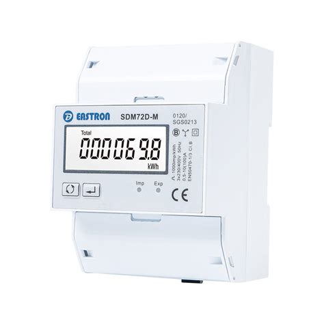 sdm630mct v2 mid etl ct type din rail three phase multi function energy
