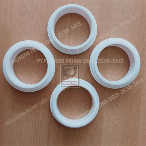 Jual Bushing Profil D 95 X 130 X 35 5mm Mat Teflon Putih Bekasi