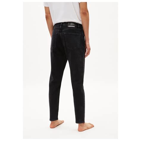 Armedangels Aarjo Tarpa Black Washed Jeans Mens Buy Online