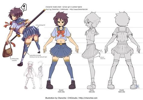 Anime Character Reference Sheets Wallpaper Site