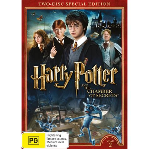 Harry Potter And The Chamber Of Secrets Dvd Cover