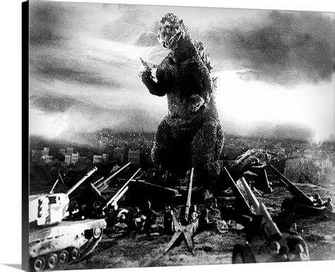 Godzilla 1954 Wall Art Canvas Prints Framed Prints Wall Peels