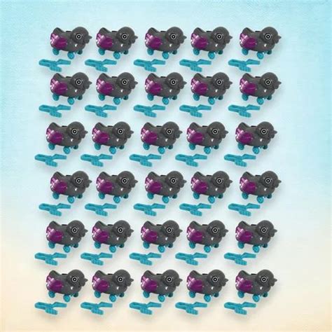 Small Push Back Duck Toy Ejectable Spring Tail Duck Small Diy Duck