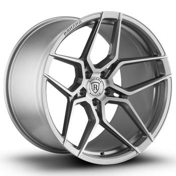 Rohana Rfx11 21x9 5x120 Brushed Titanium 30mm Wheels