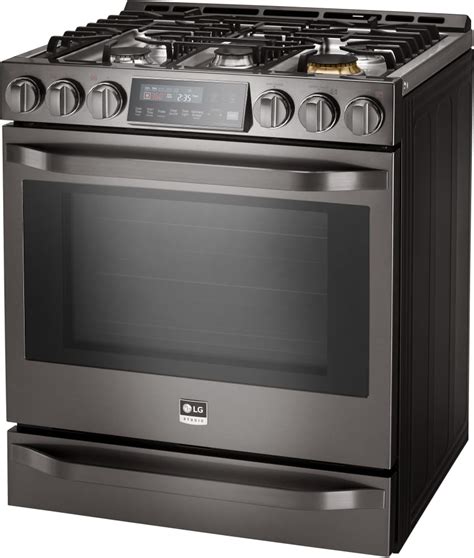 Lg Lssg3019bd 30 Inch Slide In Gas Range With 6 3 Cu Ft Probake