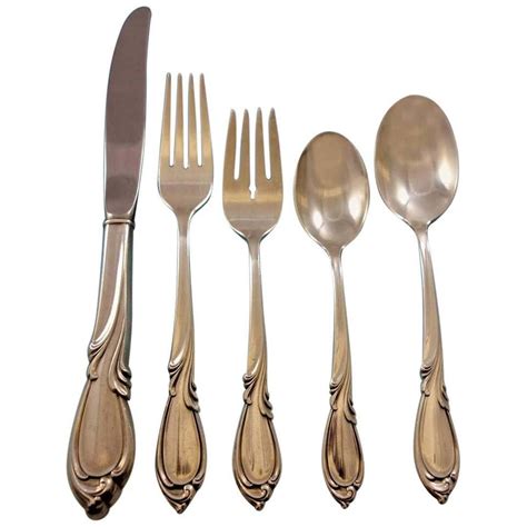 Empress By International Sterling Silver Flatware Set 12 Service 105