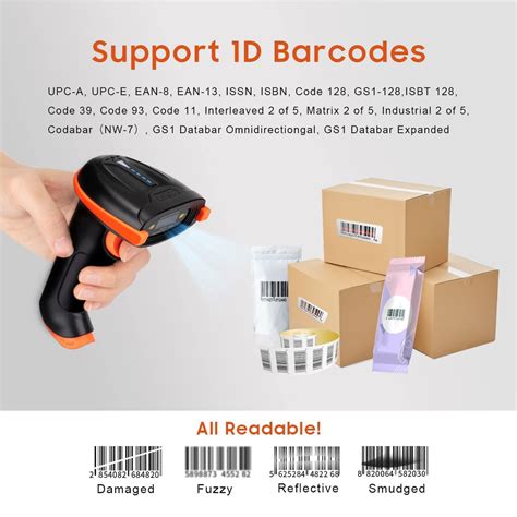 Tera Digital 5100 Barcode Scanner 1d Wireless Laser Linear Bar Code