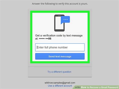 How To Recover A Gmail Password With Pictures Wikihow