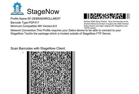 Enrolling Zebra Devices Using Stagenow Scalefusion Help