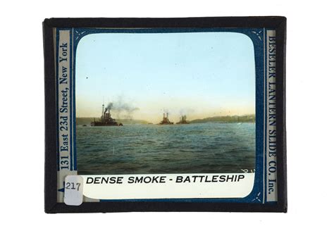 Dense Smoke Battleship Smithsonian Institution